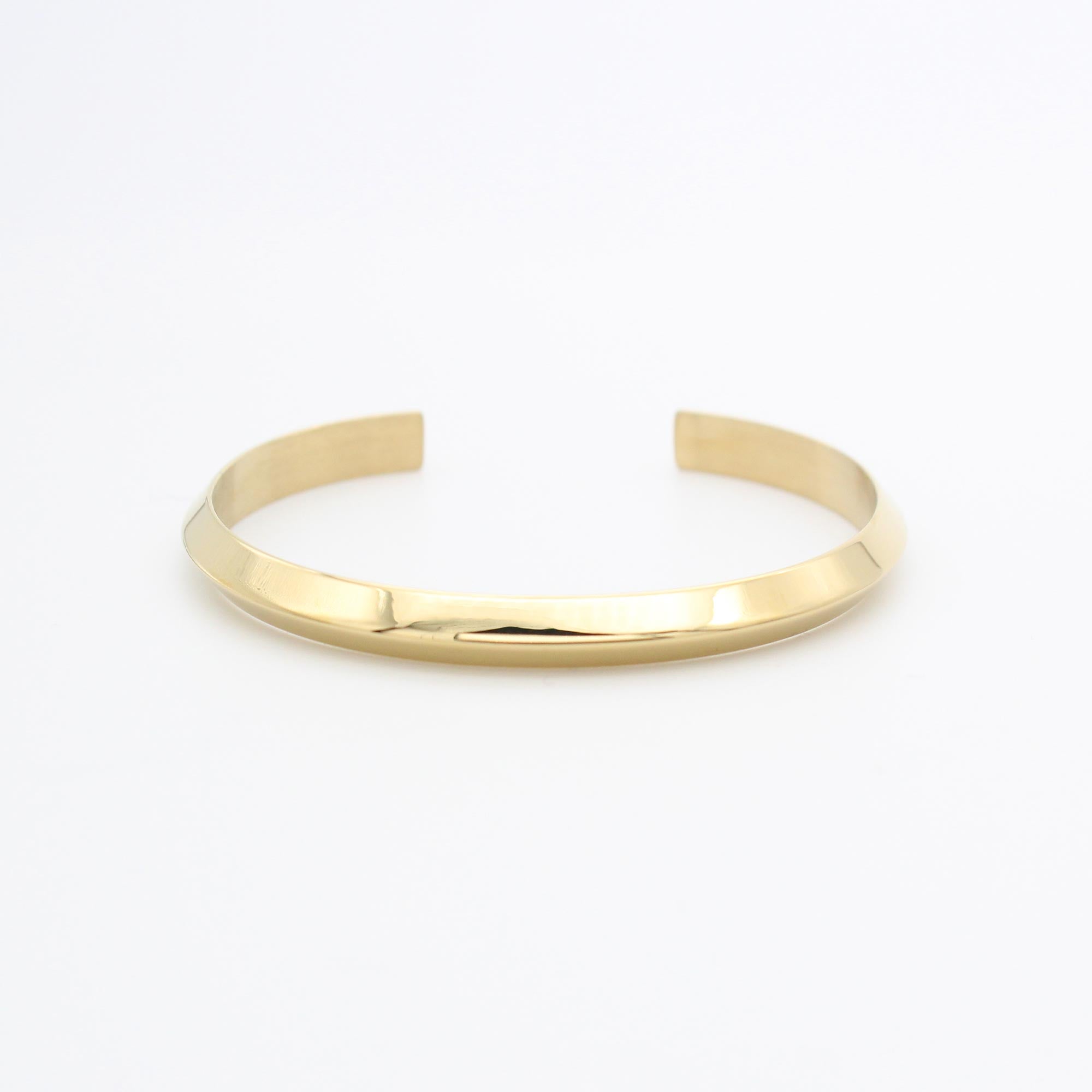 B58 stainless - bangle - gold – VAYA CON DIOS
